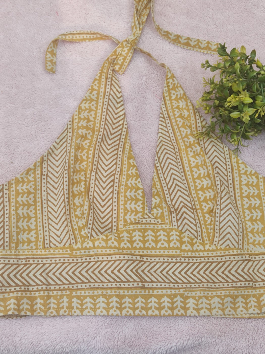 Knotting Mustard Border – binjals